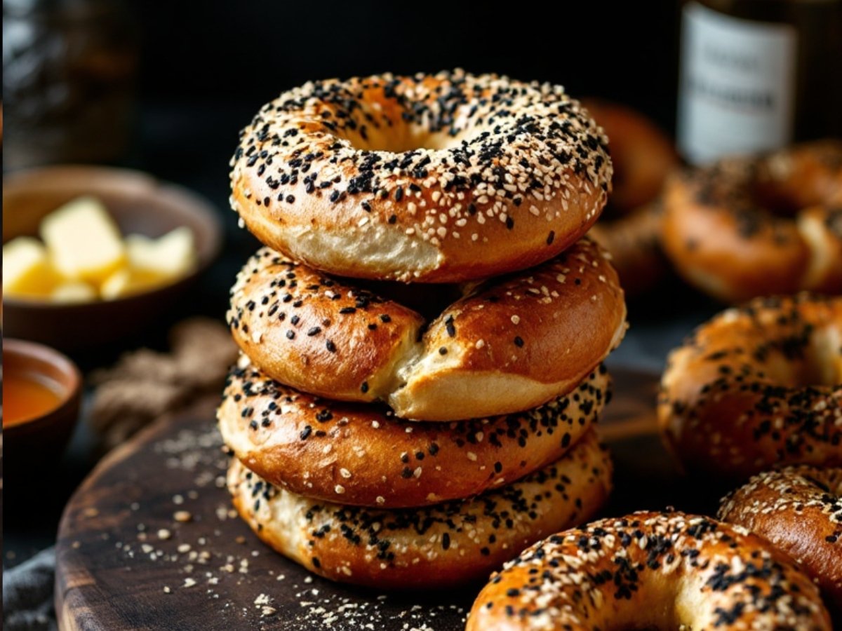 The Best Sourdough Bagels You’ll Ever Make – Chewy, Golden, and ...